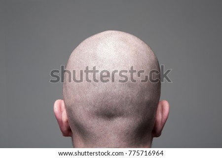 Shaved Head Back View Head Stock Photo (Edit Now) 775716964 - Shutterstock