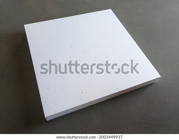 Sheet Expanded Polystyrene On Concrete Floor Stock Photo 2003449937 ...