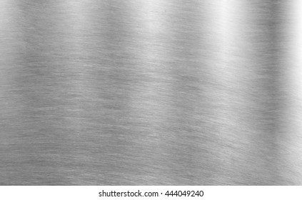 Sheet Metal Silver Solid Black Background Stock Photo 444049240 ...