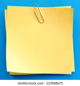 Sheet Paper Notes Paper Clip Stock Photo 113968675 | Shutterstock