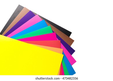 Sheets Colored Paper Stock Photo 473482336 | Shutterstock