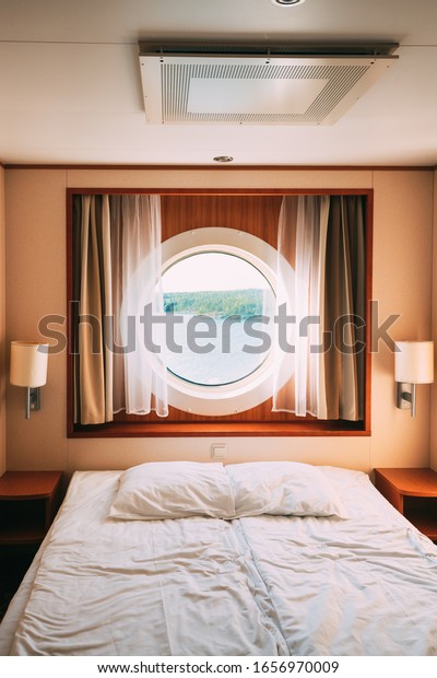 Ship Cabin Bed Window View On Stock Photo 1656970009 | Shutterstock