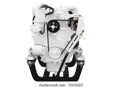 Ship Engine Front View Isolated On Stock Photo 72535207 | Shutterstock