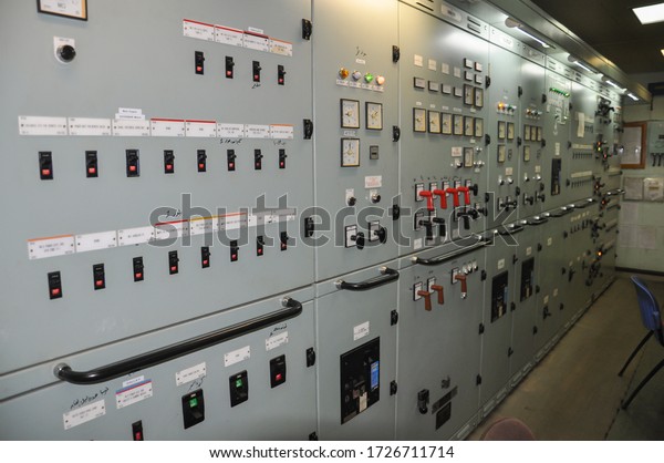 Ship Engine Room Switchboard Panel Stock Photo (Edit Now) 1726711714