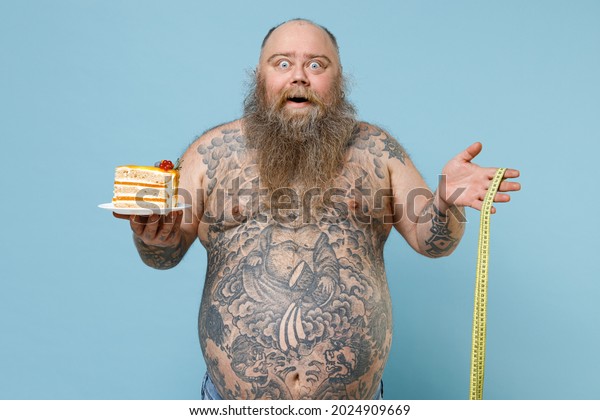 El hombre gordo impactado pudge obeso Foto de stock 2024909669 ...