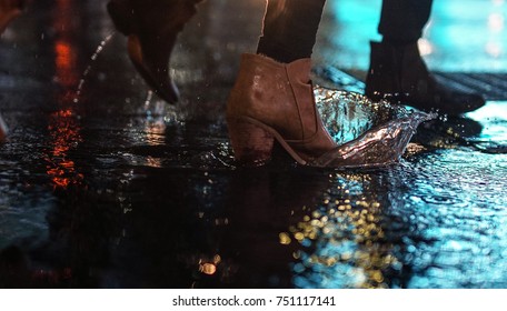 2,055 Walking through puddle Images, Stock Photos & Vectors | Shutterstock