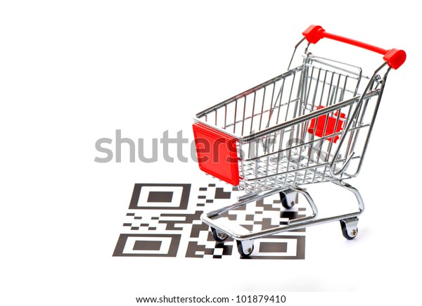 Shopping Concept Sample Qr Code CartẢnh có sẵn101879410 | Shutterstock