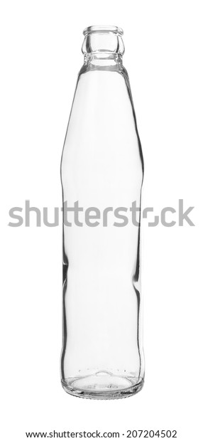 Short Neck Clear Bottle Without Cap Stock Photo 207204502 | Shutterstock