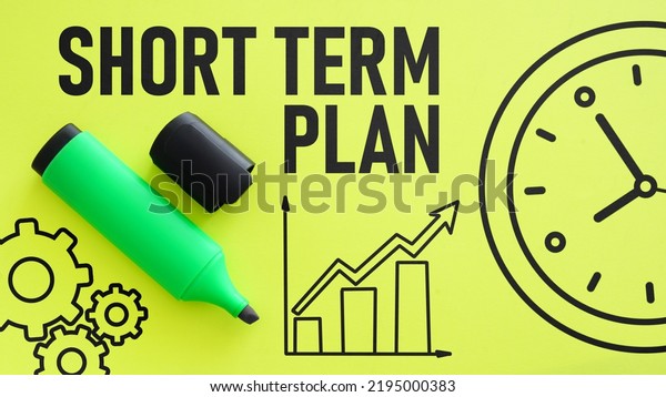 Short Term Plan Shown Using Text Stock Photo 2195000383 | Shutterstock
