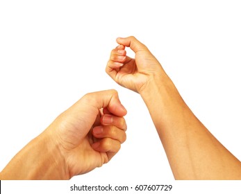 Show Hand Gestures Pull Something库存照片607607729 | Shutterstock