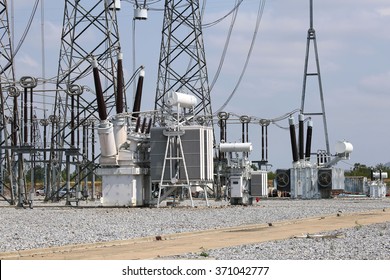 Shunt Reactor Rectangular Maintaining Voltage High Stock Photo ...