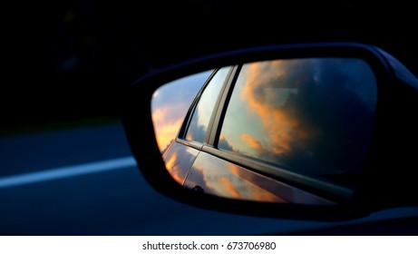Side Mirror View Stock Photo 673706980 | Shutterstock