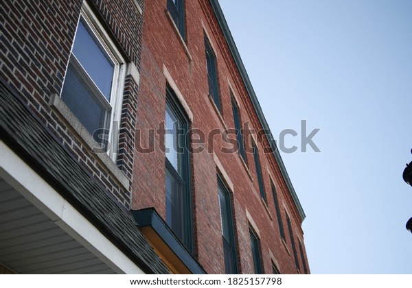 Side Old Rustic Brick Building Stock Photo 1825157798 | Shutterstock