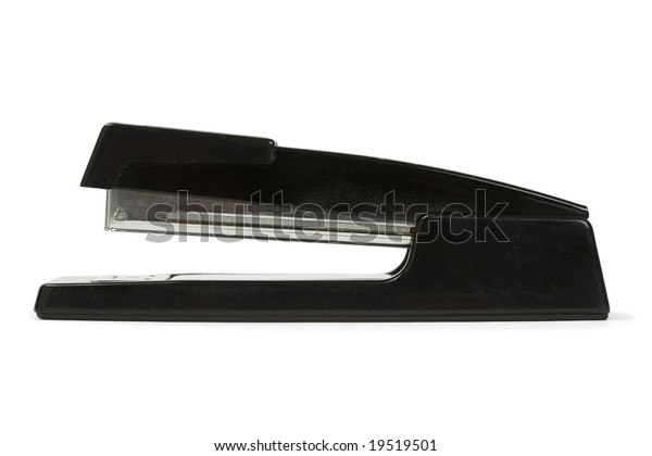 Side View Black Stapler Isolated On Stock Photo 19519501 | Shutterstock