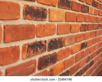Side View Brick Wall Stock Photo 32484748 | Shutterstock
