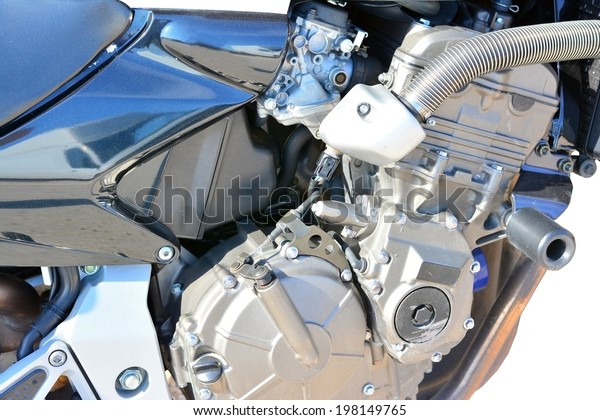 Side View Custom Motorcycle Engine Stock Photo 198149765 | Shutterstock
