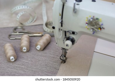 Side View Process Edging Piece Fabric Stock Photo 1845050920 | Shutterstock