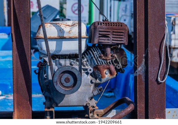 Side View Small Two Stroke Engine Stock Photo 1942209661 | Shutterstock