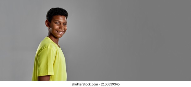 Side View Smiling Black Boy Looking Stock Photo 2150839345 | Shutterstock Side View Smiling Black Boy Looking Stock Photo 2150839345 | Shutterstock