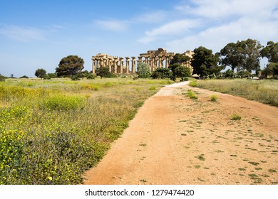 Side View Temple Hera Temple E Stock Photo 1279474420 | Shutterstock