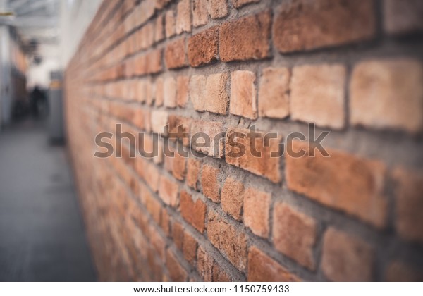 Side View Texture Brick Wall Stock Photo 1150759433 | Shutterstock