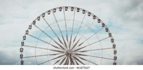 Side View Upper Portion Ferris Wheel Stock Photo 461875627 | Shutterstock