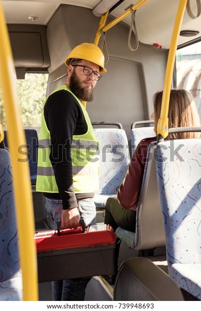 Side View Worker Uniform Toolkit Hand Stock Photo 739948693 | Shutterstock