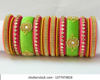 161 Silk thread bangles Images, Stock Photos & Vectors | Shutterstock