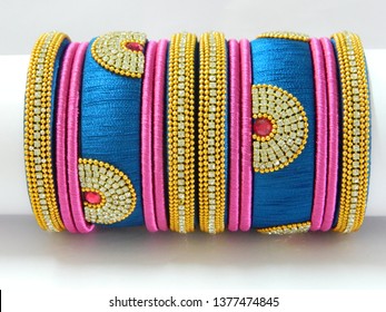 161 Silk thread bangles Images, Stock Photos & Vectors | Shutterstock