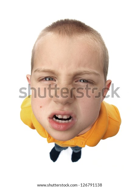 Silly Boy Stock Photo (Edit Now) 126791138