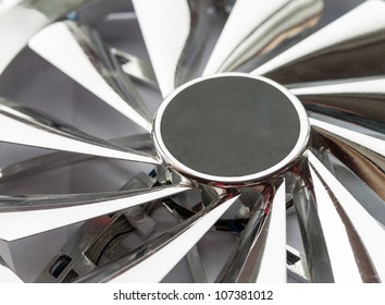 Silver Computer Fan Pc Case Stock Photo 107381012 | Shutterstock