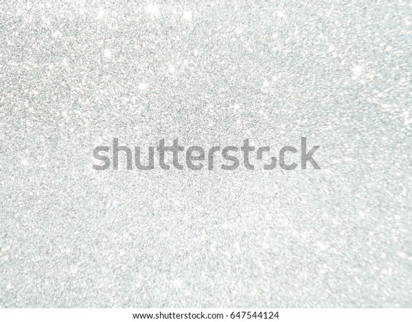 Silver Glitter Stock Photo (Edit Now) 647544124