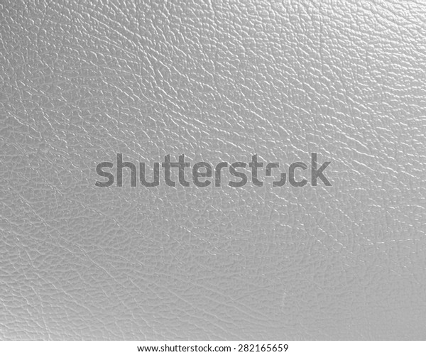 Silver Leather Texture Able Use Background Stock Photo 282165659 ...