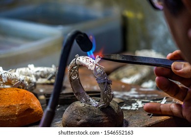 Silver Making Process Bali Stock Photo (Edit Now) 1546552163