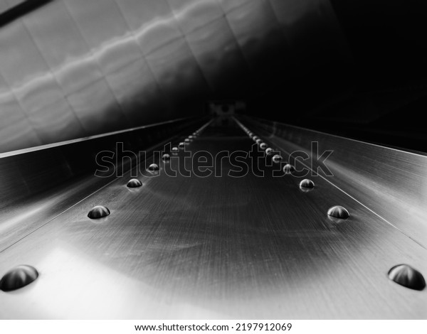 Silver Metal Texture Rivets Pattern Industrial Stock Photo 2197912069 ...