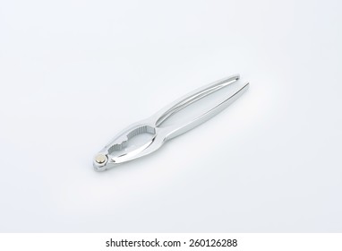 Silver Nutcracker On White Background PPT template 88 | CrystalGraphics