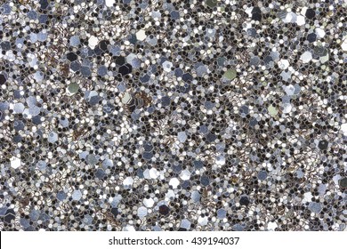 Silver Sequins Pattern Glitter Texture Fashion Stock Photo (Edit Now ...
