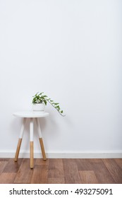Simple Decor Objects Minimalist White Interior Stock Photo 493275091 ...