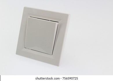 Light Switch On White Wall Construction Stock Photo (Edit Now) 482813929