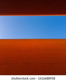 Simple View Sky Between Two Colourful Stock Photo 1616688958 | Shutterstock