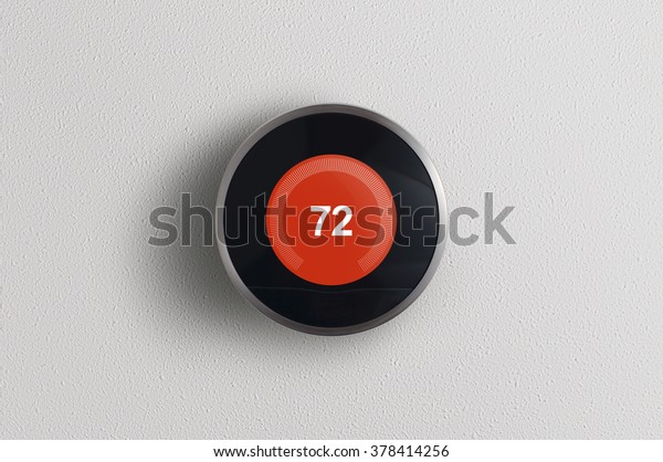 Simplistic Photo Round Modern Programmable Digital Stock Photo ...