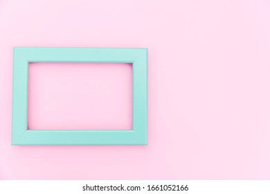 Simply Design Empty Blue Frame Isolated Stock Photo (Edit Now) 1727670949