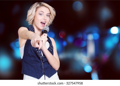Singer Stock Photo 327547958 | Shutterstock