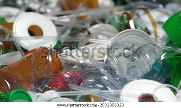 Single Use Plastic Garbage One Household Stock Photo 2092856323 ...