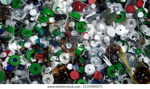 Single Use Plastic Garbage One Household Stock Photo 2133484071 ...