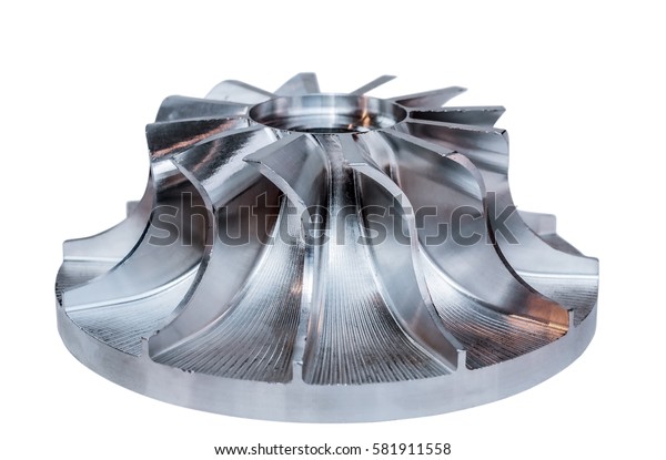 Singlestage Air Compressor Rotor Highprecision Metal Stock Photo ...