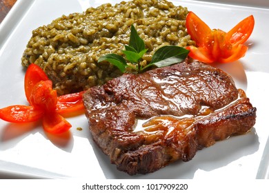 Sirloin Steak Risotto Stock Photo 1017909220 | Shutterstock