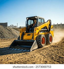 Close Photo Make Skid Steer Smaller AI 生成图片2511275937 | Shutterstock