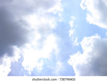 Sunny Sky Abstract Background Beautiful Cloudscape Stock Photo (Edit ...
