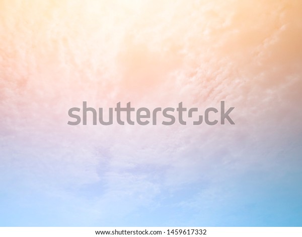 Sky Clouds Background Pastel Subtle Gentle Stock Photo 1459617332 ...